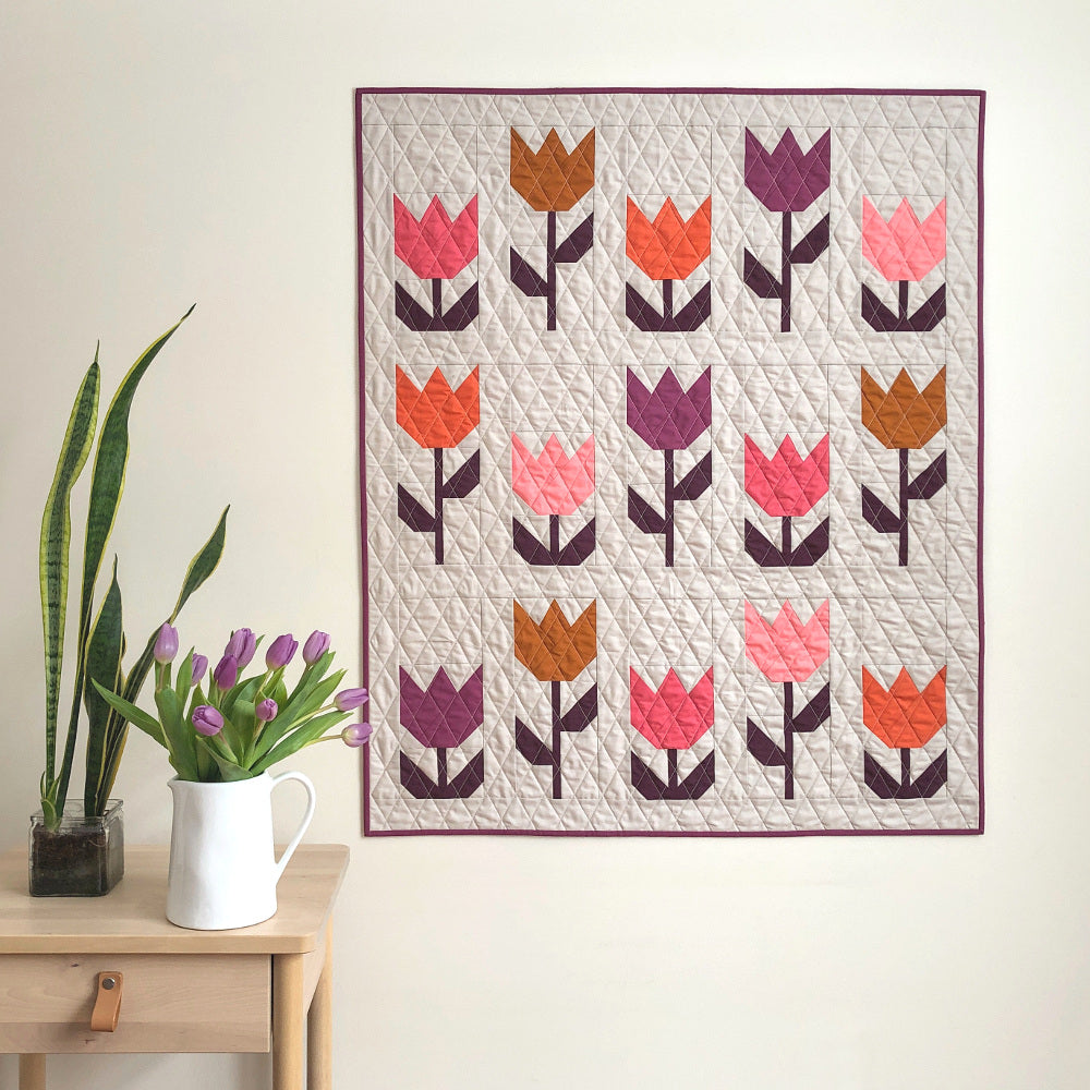 Paper Tulips (PDF Pattern) – Apples & Beavers
